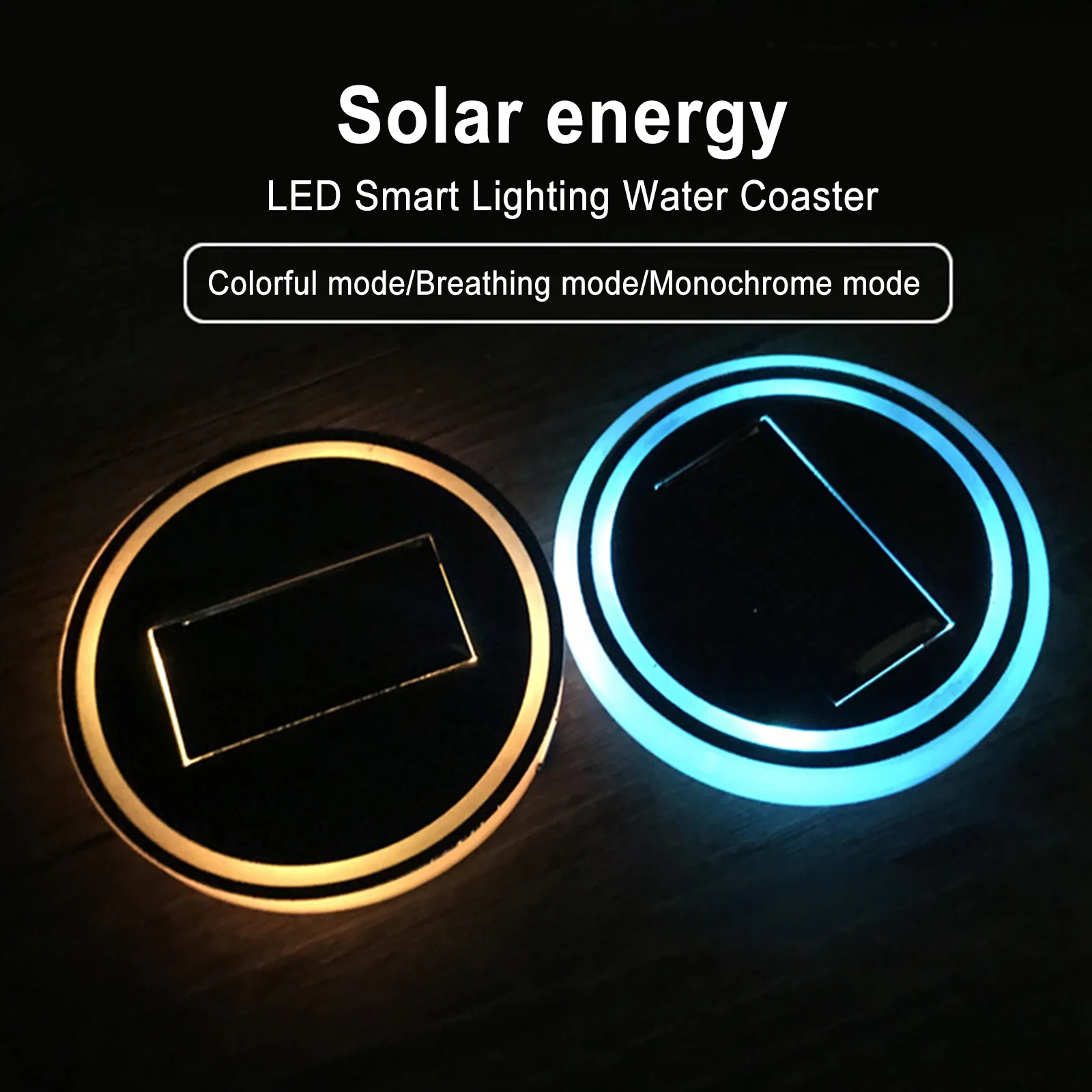 Solar-Energy-Single-Ring-Double-Ring-Solar-Energy-Car-LED-Light-Water ...