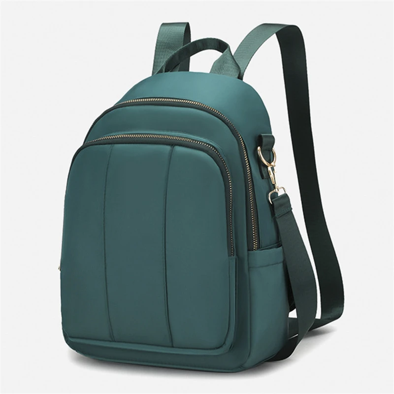 Women-Backpack-Multifunctional-Backpack-Nylon-Fashion-Solid-Color ...