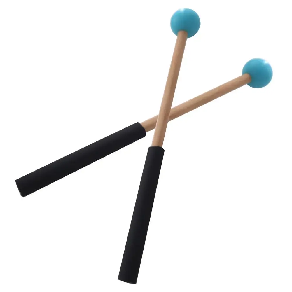1-Pair-Drumsticks-Wood-Marimba-Mallet-With-Handle-Xylophone-Hammer ...
