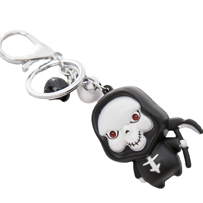 Reaper Style Led Luminous Sounding Keychain Key Pendant Ghost Pendant ...