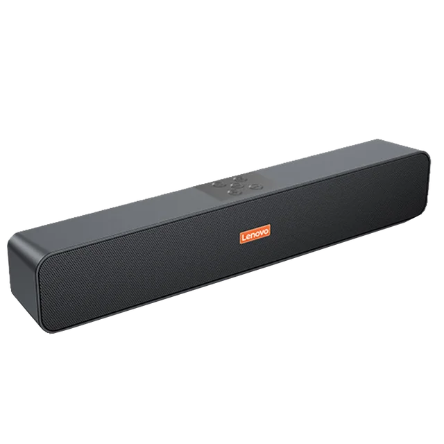 Lenovo bms10 com fio sem fio bluetooth alto-falante subwoofer diafragma ...