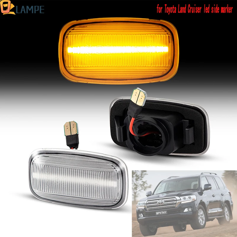 2x-Led-Normal-Flash-Side-Marker-Turn-Signal-Light-For-Toyota-FJ-CRUISER ...