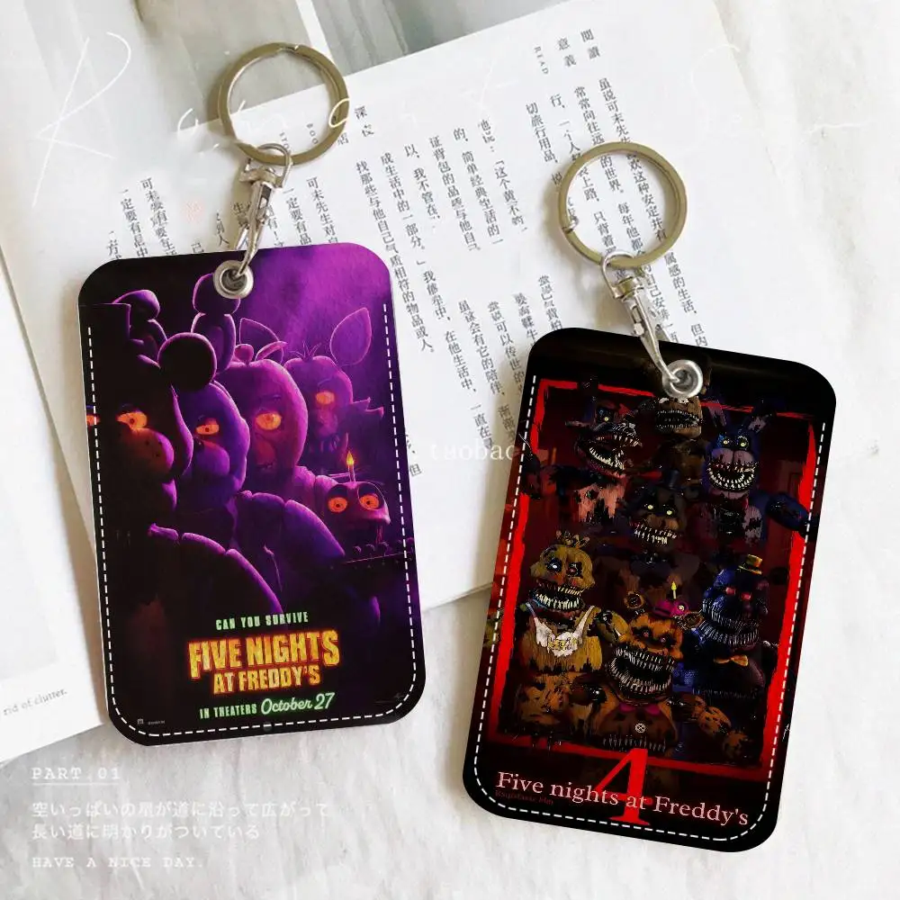 FNAF Five-nights-At-Freddy 1Pc Access Card Case Leather Card Holder ...