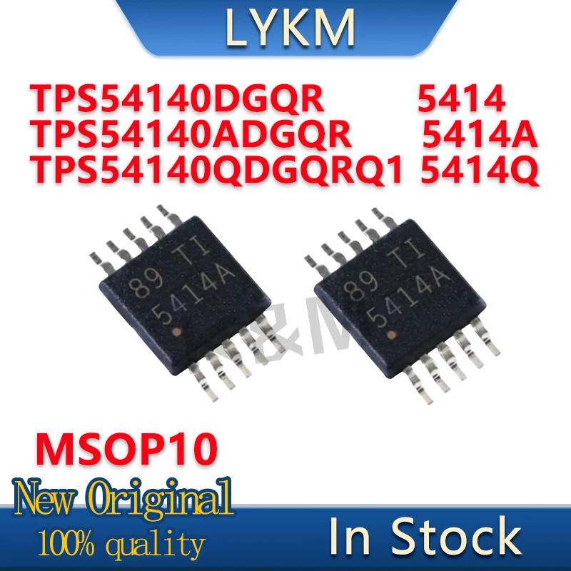 5/PCS New Original TPS54140 TPS54140DGQR 5414 TPS54140ADGQR 5414A ...