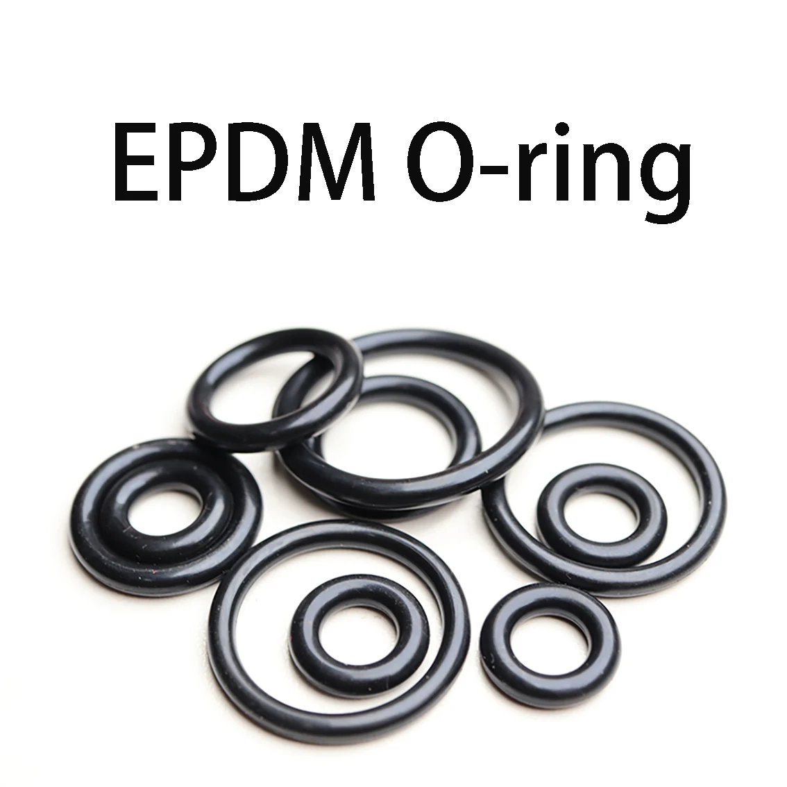 Grosso-preto-EPDM-borracha-Circular-O-Ring-resistente-corros-o-Junta ...