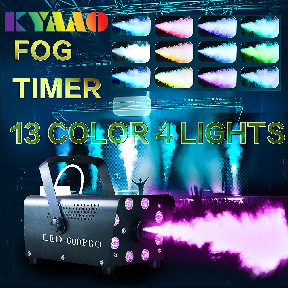 Newest Mini Disco Fog Machine with Timer: The Ultimate Indoor Smoke ...