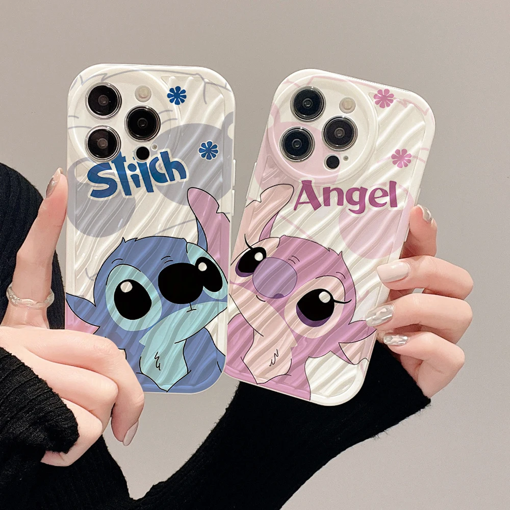 Funda de teléfono de Lilo & Stitch DISNEY, carcasa suave a prueba de ...