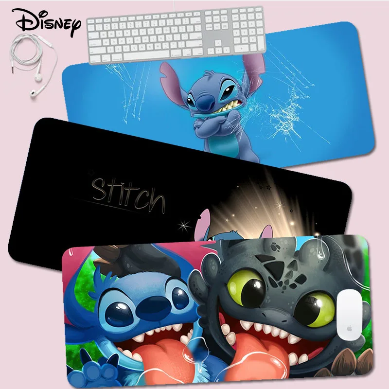 Disney-Cute-Lilo-Stitch-Mousepad-90x40cm-Big-Keyboard-Mat-Table-Mat ...