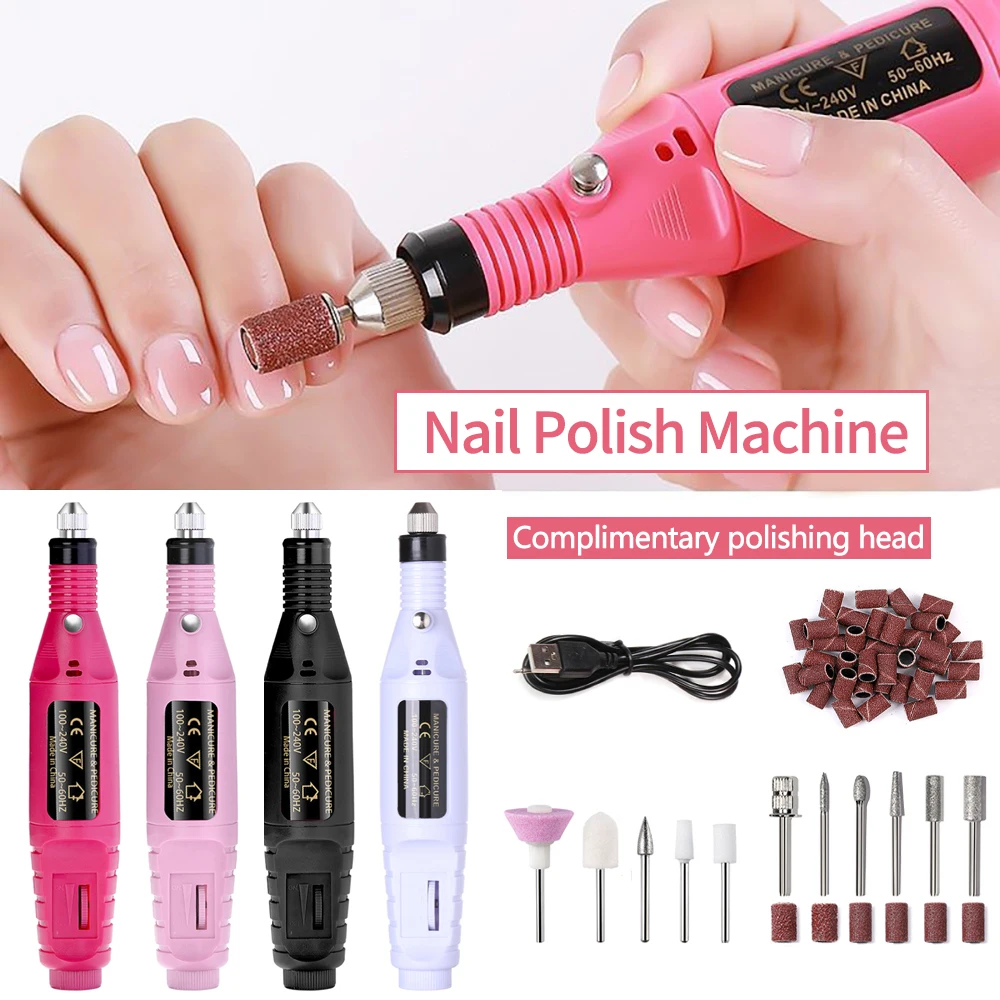 LULAA-Strong-Electric-Nail-Sander-Nail-Drill-Machine-Grinding-Equipment ...