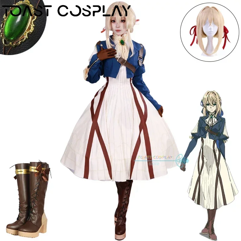 Violet-Cosplay-Anime-Violet-Evergarden-Cosplay-Costume-Wig-Shoes-Full ...
