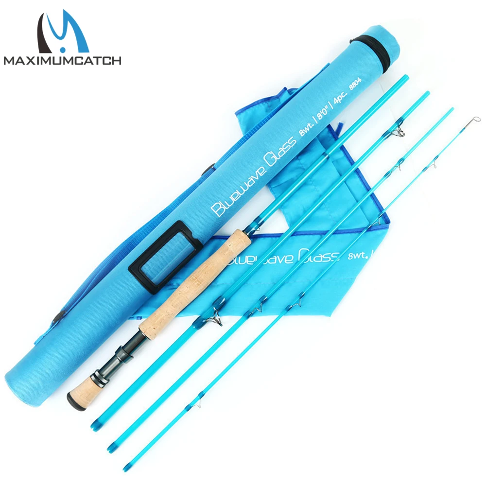 Maximumcatch-Bluewave-8FT-8WT-Saltwater-Fly-Fishing-Rod-Moderate-Fast ...