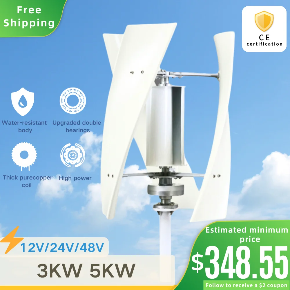 Fast-Shipping-Wind-Turbine-3000W-5000W-Vertical-Generator-Permanent ...