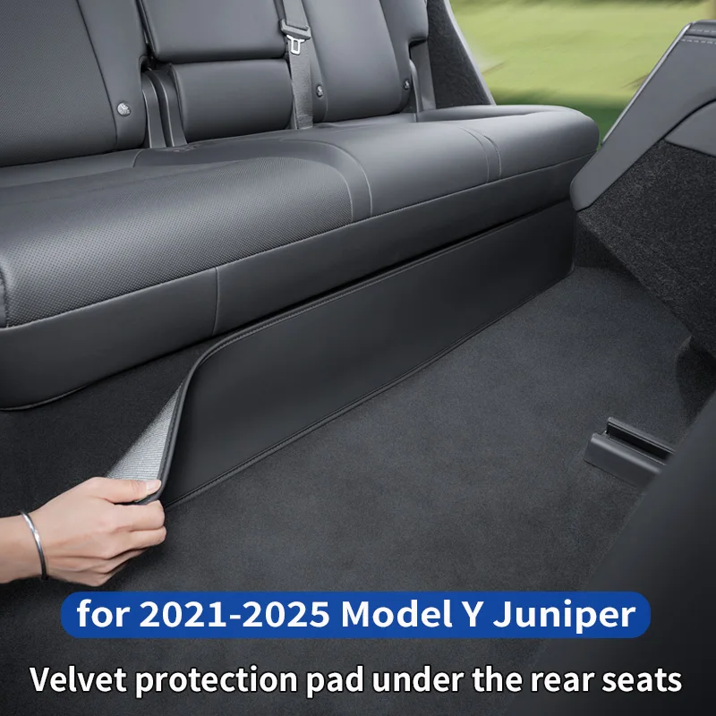 For the 21-25 Tesla Model Y Junipe rear seat lower protection pad, car ...