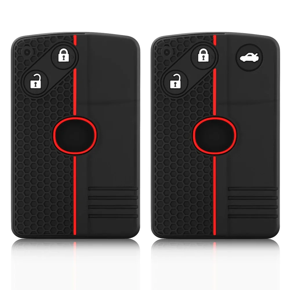 Silicone Remote Car Key Cover Case For Mazda 3 5 6 Cx-7 Cx-9 Cx7 Cx9 ...