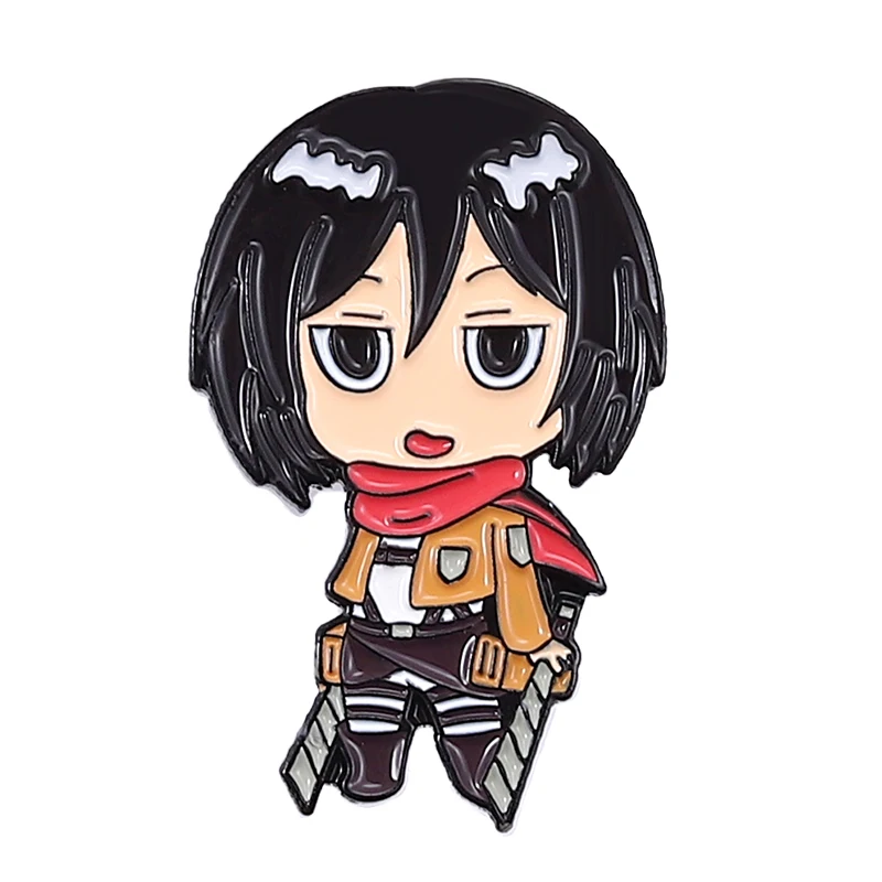 Chibi Eren And Mikasa