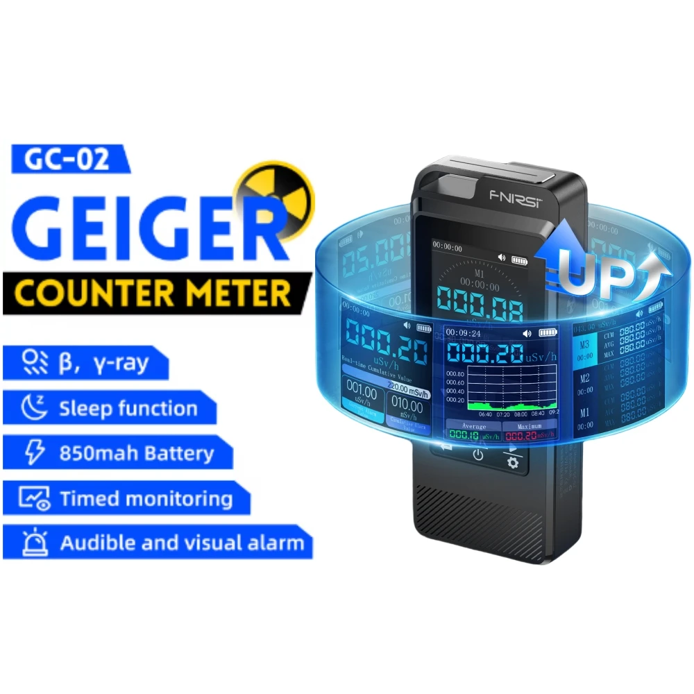 Is a Geiger Counter Watch Like the FNIRSI GC-02 Really Practical for ...