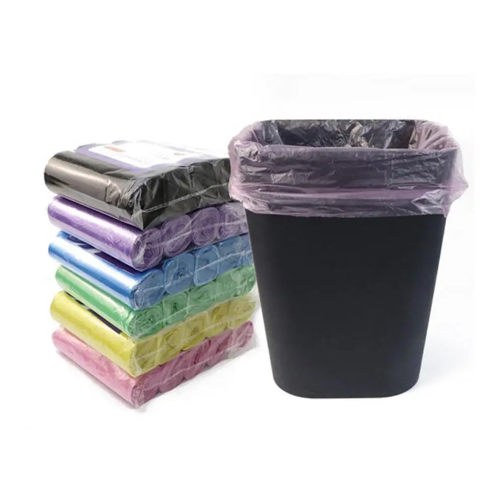6-Colors-Household-5-Rolls-Disposable-Rubbish-Bin-Liner-Plastic-Garbage ...