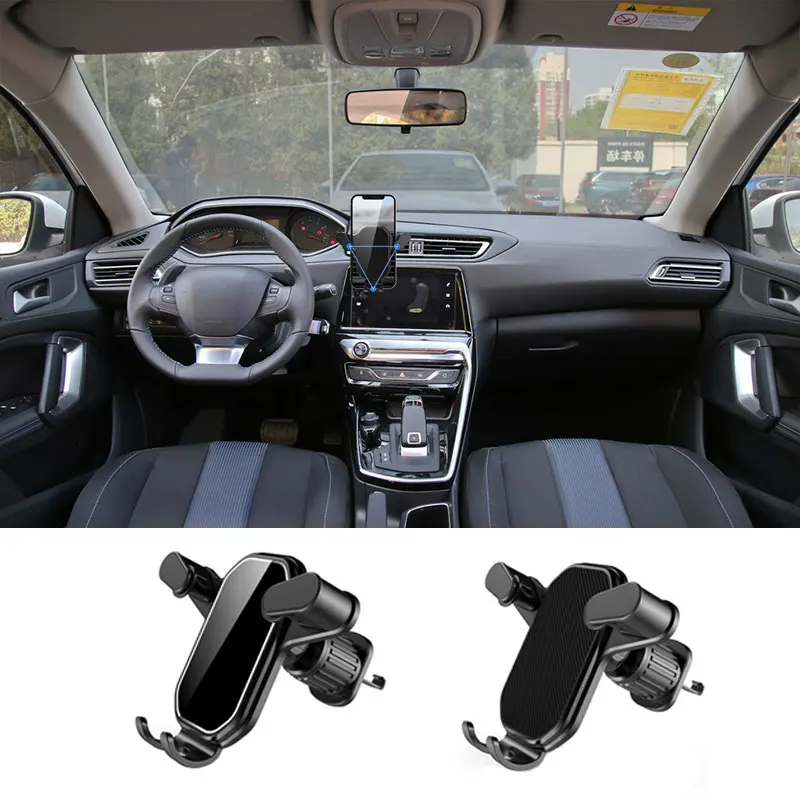 Universal-Gravity-Car-Cell-Phone-Holder-For-Peugeot-307-208-206-207 ...