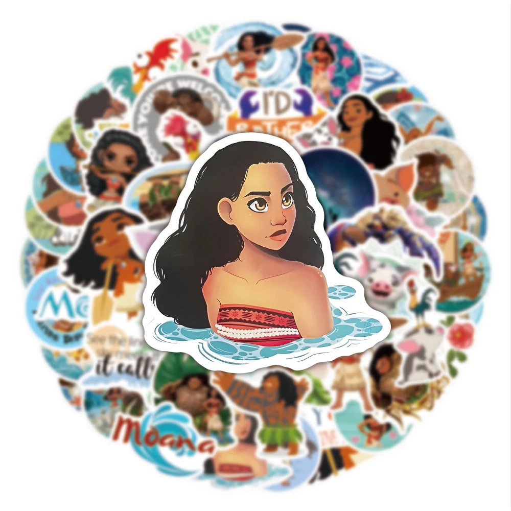 10-30-50PCS-Disney-Movie-Moana-Sticker-Cartoon-Graffiti-Decoration ...