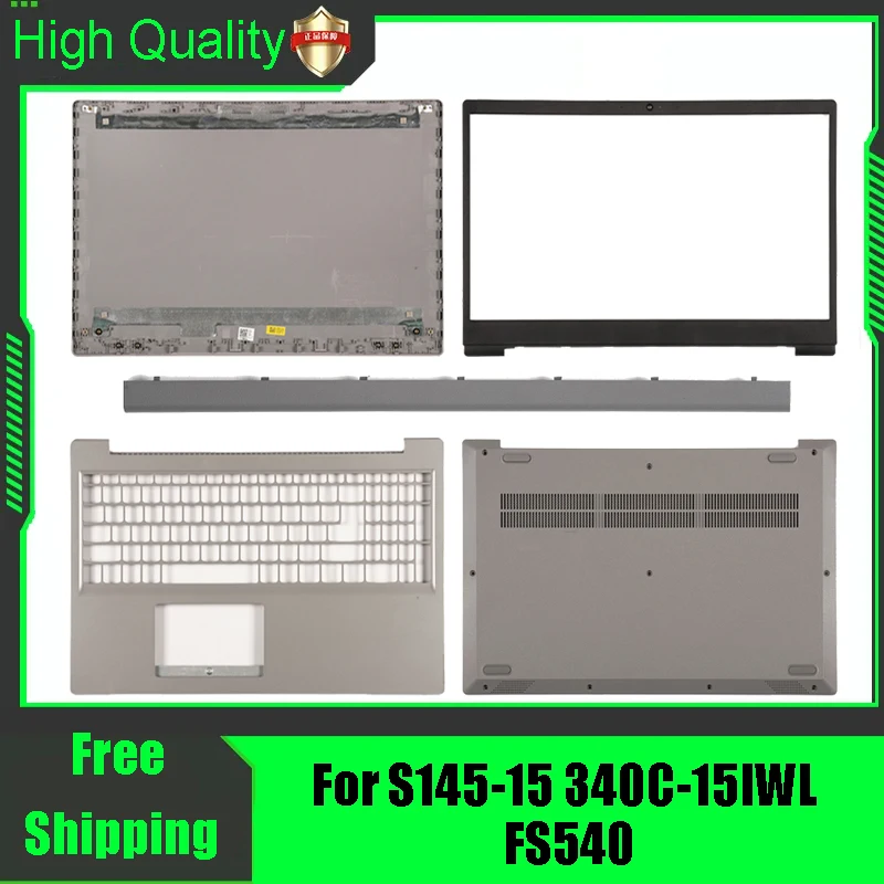 For-Lenovo-S145-15-340C-15IWL-FS540-LCD-Rear-Lid-Back-Top-Cover-Front ...