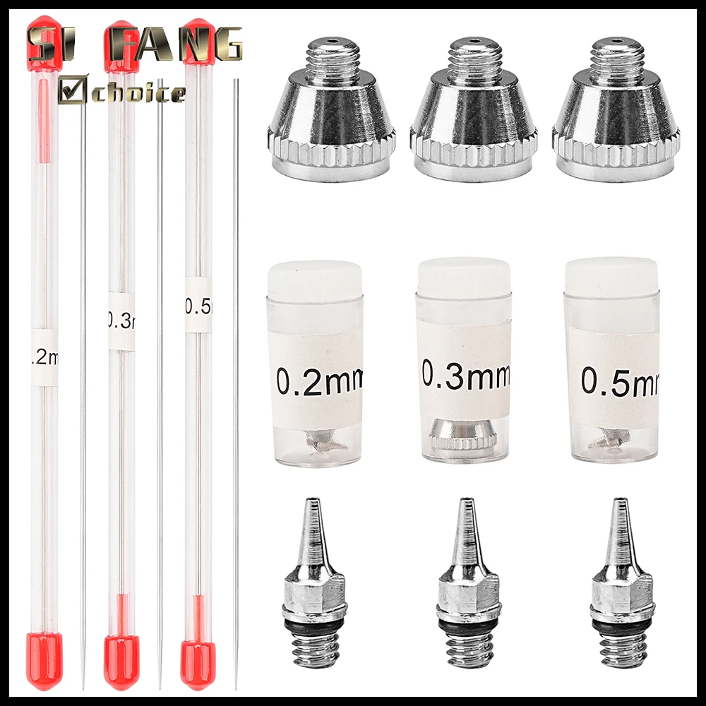 Airbrush Nozzle and Needle Replacement Tool, Accessories Kit for Many ...
