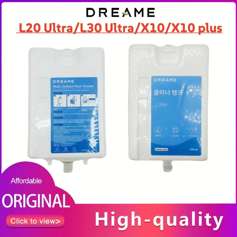 New Dreame Original L20 Ultra Cleaning Liquid For Dreame L30 Ultra L10 ...