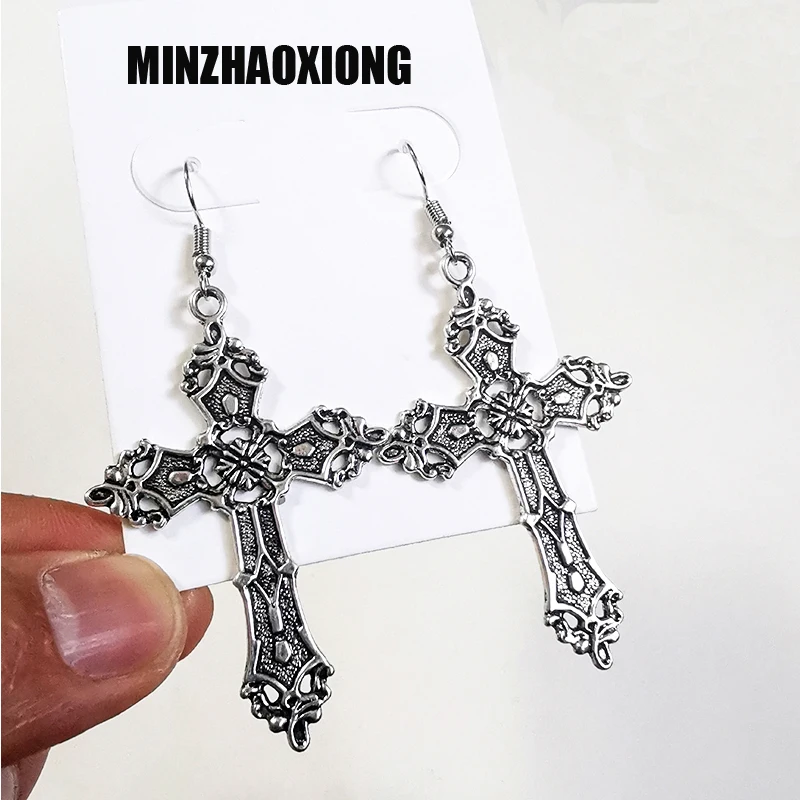 Crosses-Earrings-for-Women-Trendy-Goth-Gothic-Long-Vintage-Women-s-Jewelry-Accessories-Large-Y2k ...
