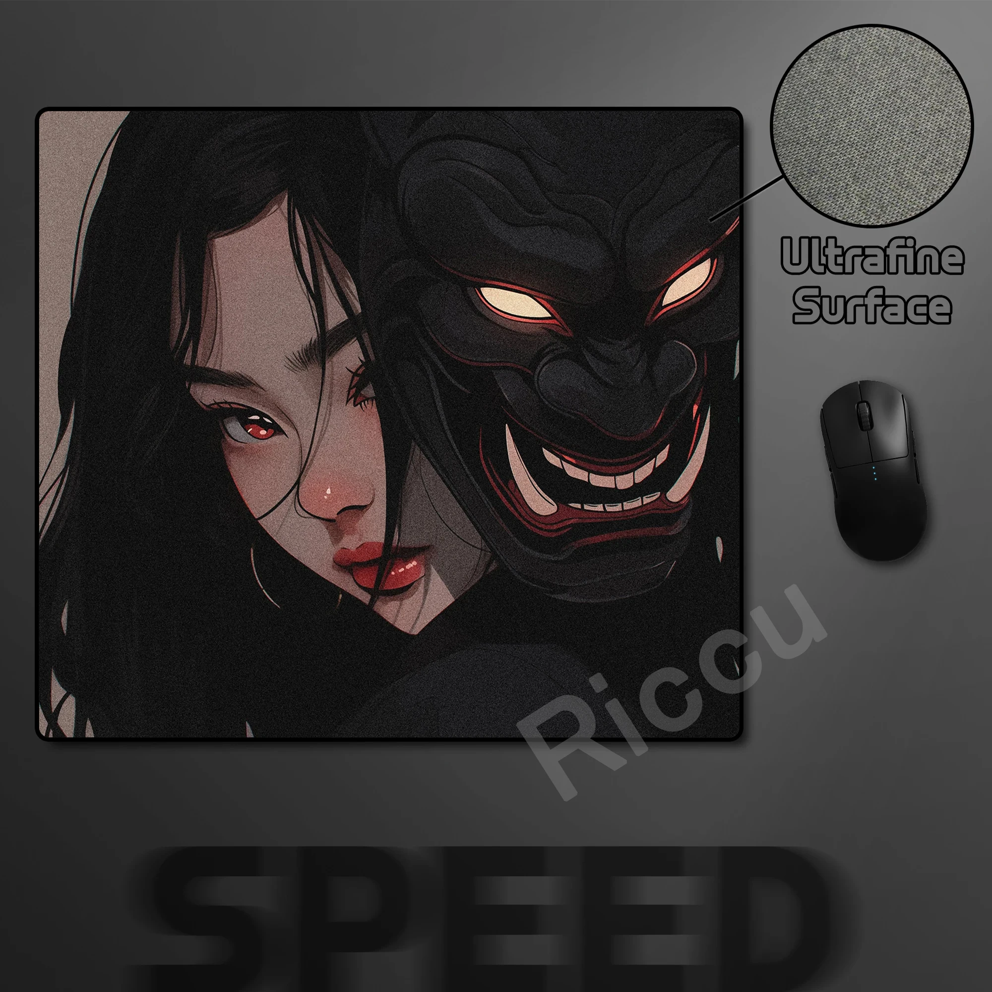 Superf-cie-ultrafina-Gaming-Mouse-Pad-Girl-Speed-Gamer-Mousepad-E ...