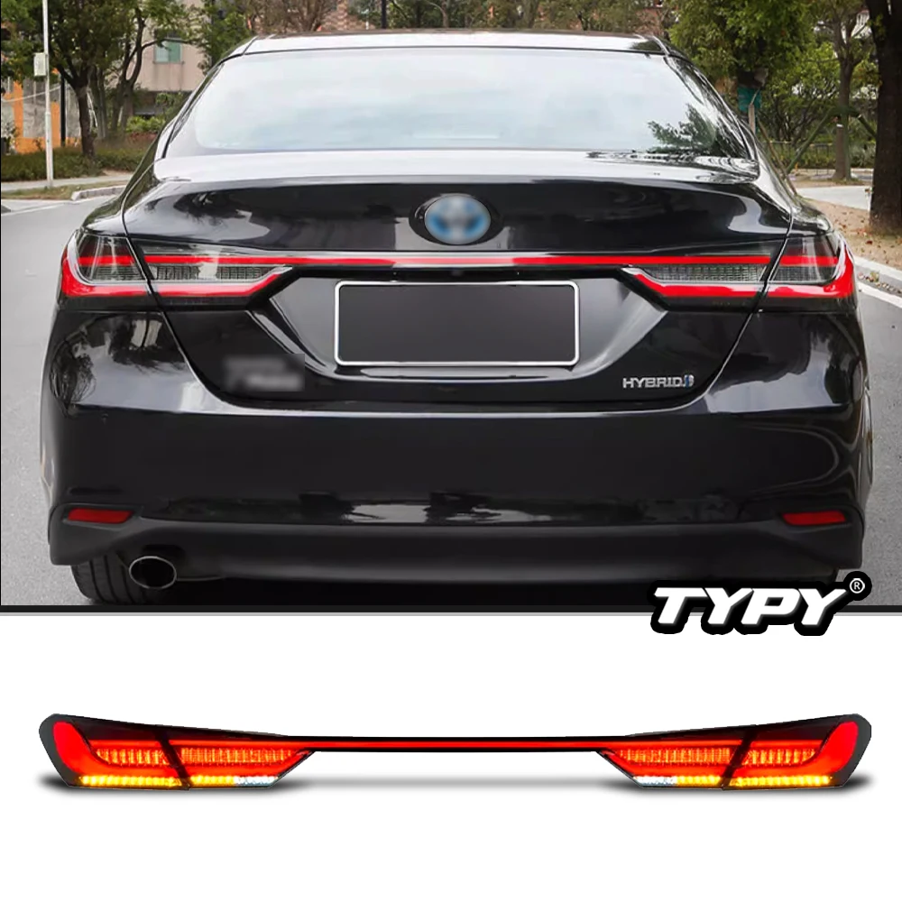 LED-Car-Lights-Through-Tail-Lamps-Assembly-For-Toyota-Camry-8th-Gen ...