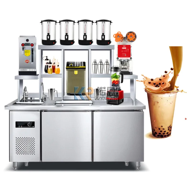 1-5-m-Commercial-Automatic-Bubble-Tea-Counter-Popping-Boba-Machine-Milk ...