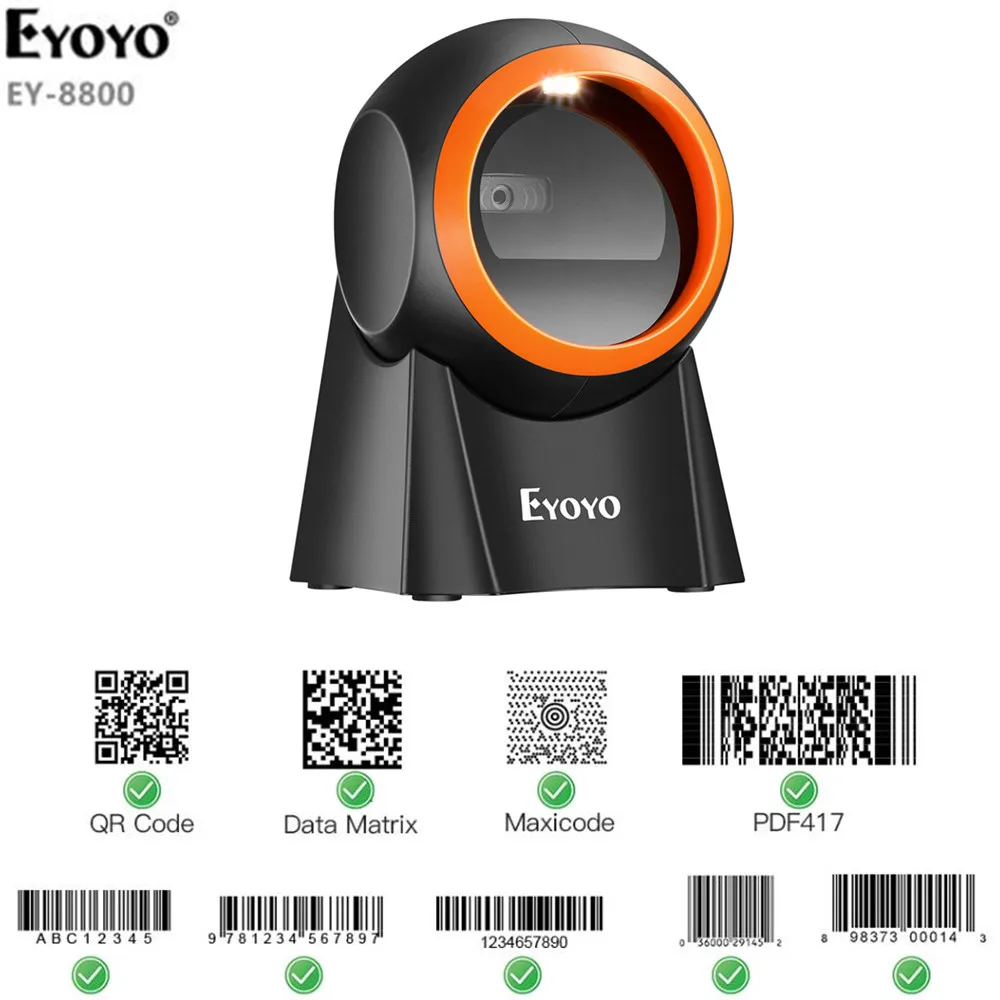 Eyoyo Scanner High reading speed barcode scanning platform bar code ...