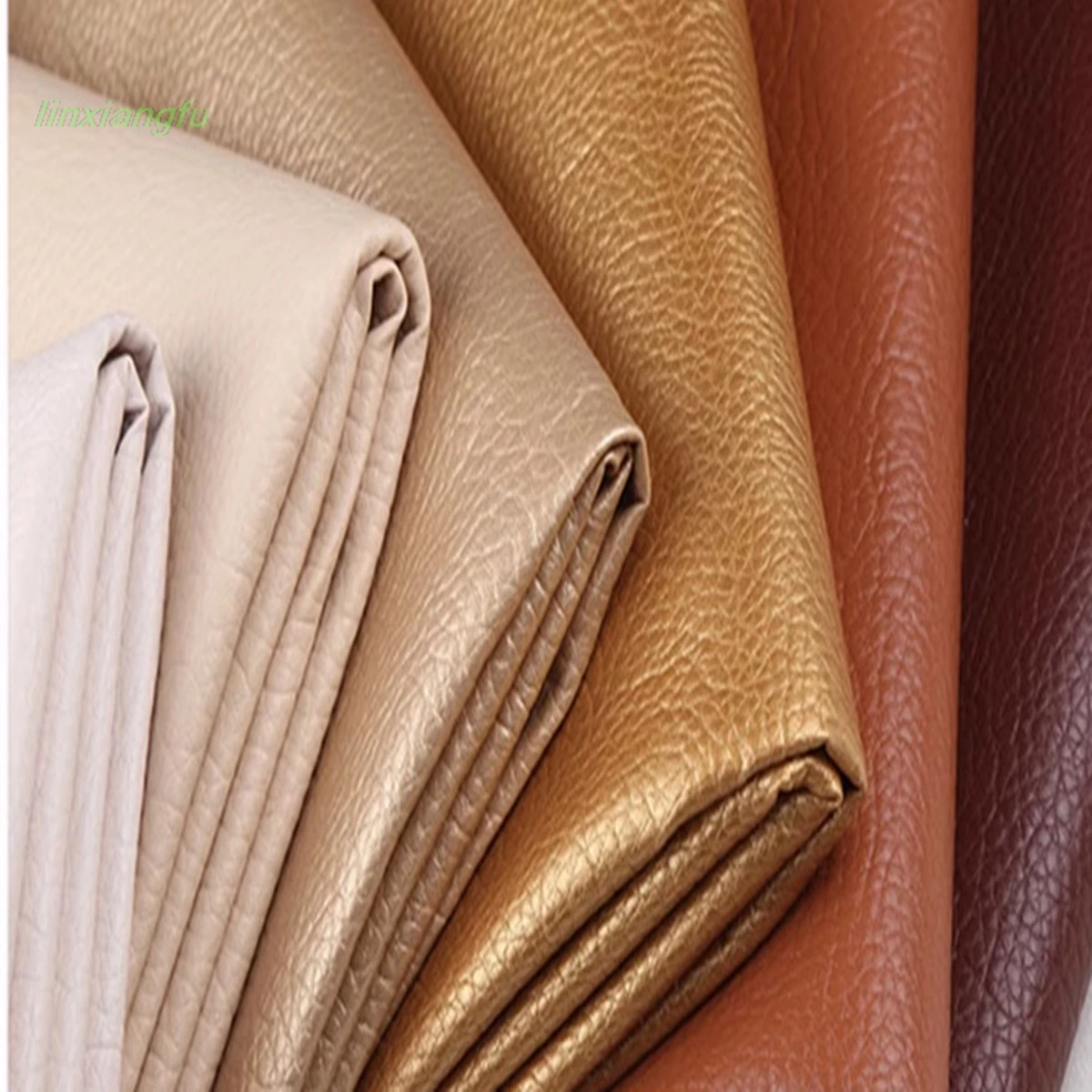 Soft leather fabric, hard PU leather material,card seat decorative ...