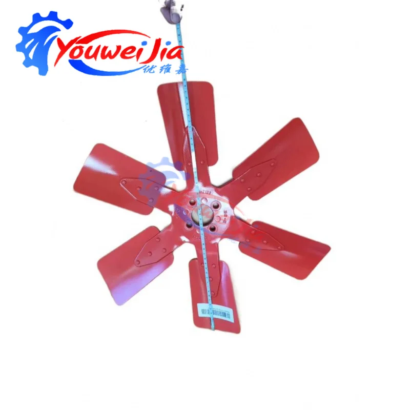 Iron Fan Blade for Engine 4BT3.9-G2 Genset C4940441 - AliExpress 13
