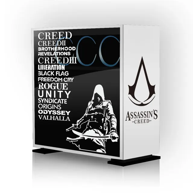 Assassin's Creed PC Case Stickers,Decor Vinly Decals for ATX Computer ...