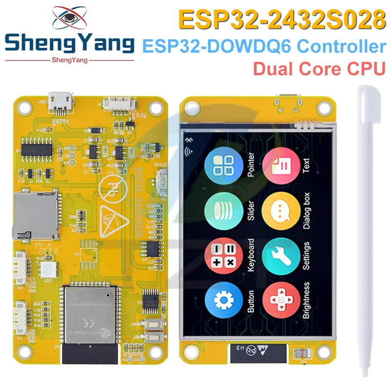 ESP32-LVGL-WIFI-Bluetooth-Development-Board-2-8-inch-LCD-TFT-Module-240 ...
