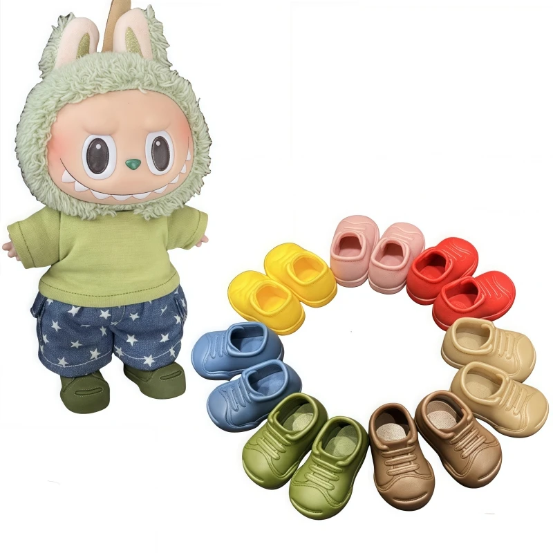 17cm Labubu Dressing Sneakers Suitable for Labubu V1 V2 V3 Fashion ...