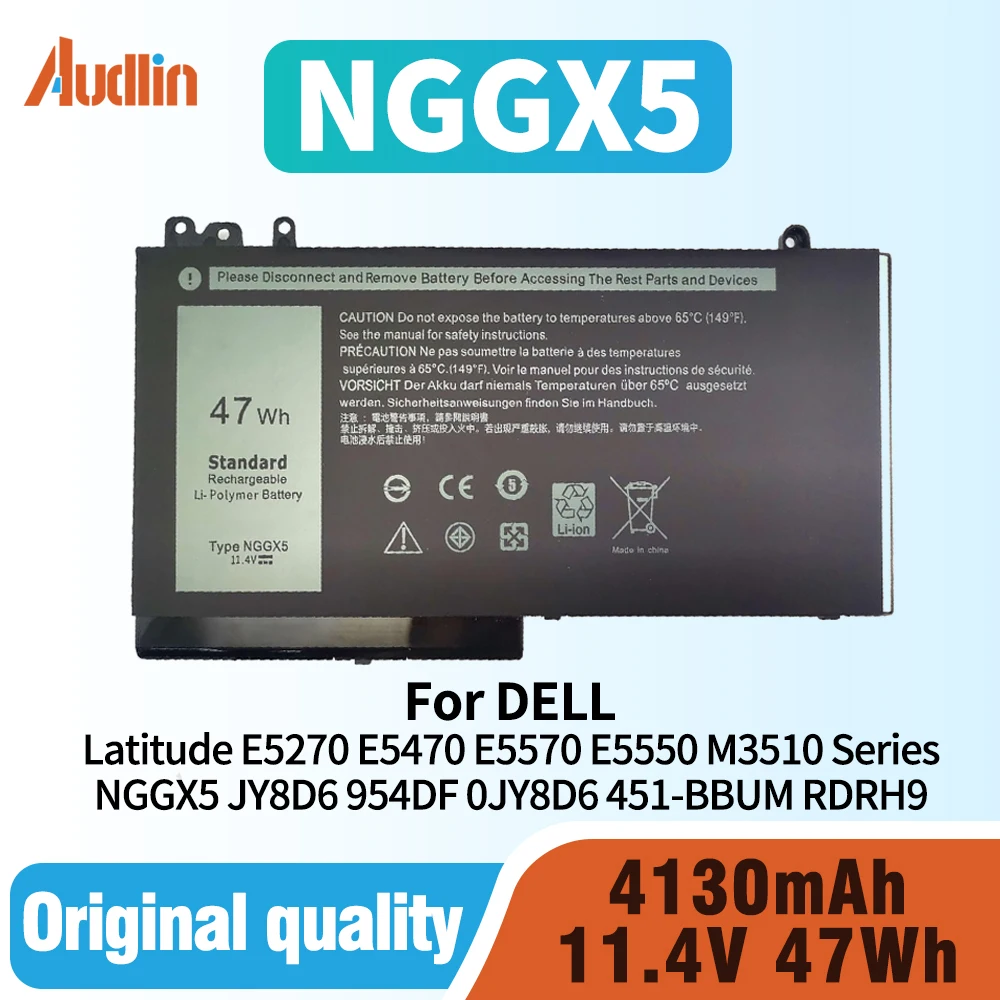 NGGX5 JY8D6 954DF 0JY8D6 451-BBUM RDRH9 Replacement Laptop Battery for ...