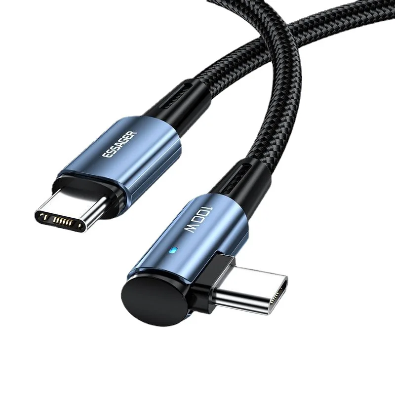 PD100W-super-fast-charging-elbow-mobile-game-data-cable-laptop-charging ...