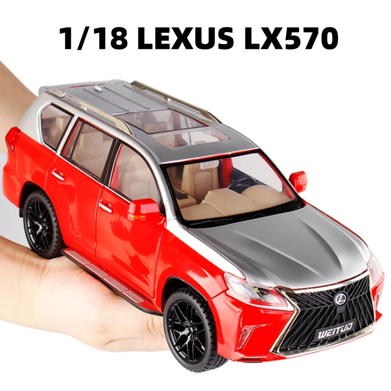 1-18-Lexus-Lexus-SUV-spor-oyuncak-araba-Diecast-Metal-modeli-minyat-r ...