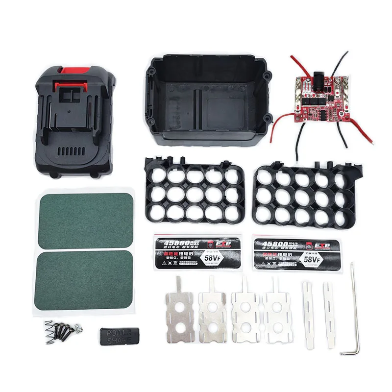 1 Set of Lithium ion Battery Case PCB Protection Board for 18650 ...