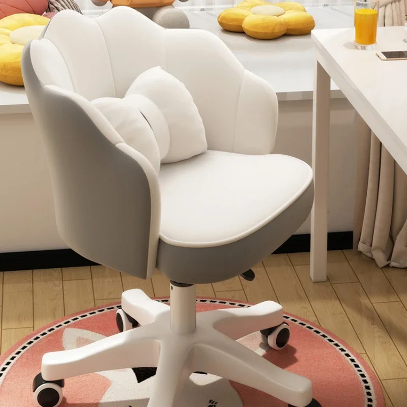 Home-use-Comfortable-Study-Seat-Female-Student-Dormitory-Swivel-Chair ...