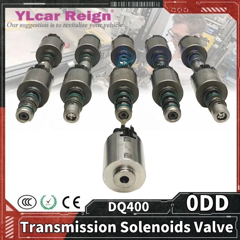 0DD DQ400 Automatic Transmission 11Pcs/Set Original Solenoid Valve Kit ...