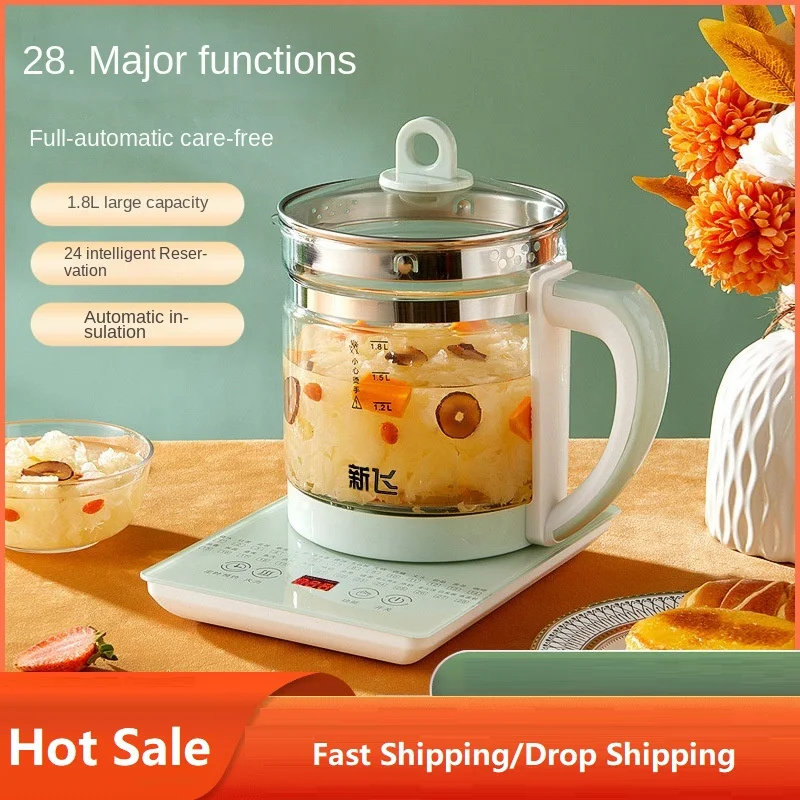 220V-1-8L-Health-Preserving-Pot-Household-Water-Boiling-Kettle-Herbal ...