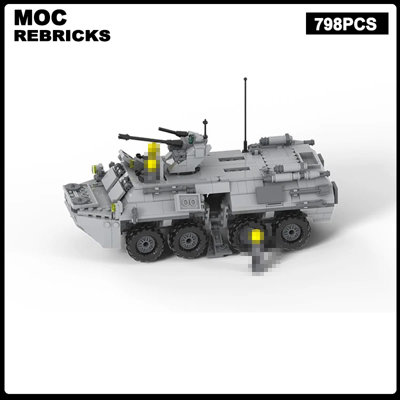 WW2 Russian Military Series Army Equipment Btr-82a Armored Vehicle MOC ...