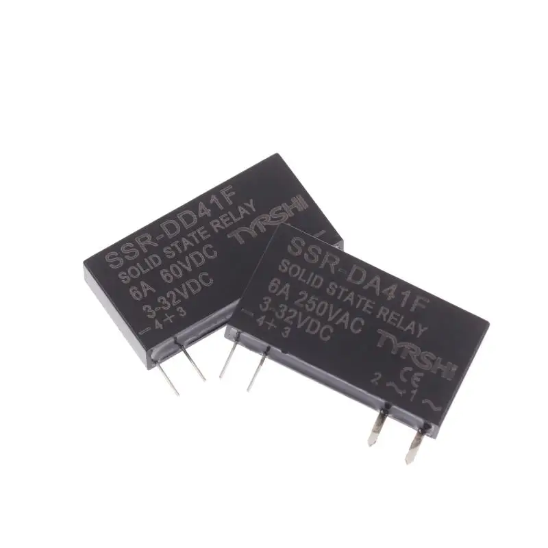 SSR-41FDD/41FDA Relés de Estado Sólido DC para DC Módulo de Relé Fino 3 ...