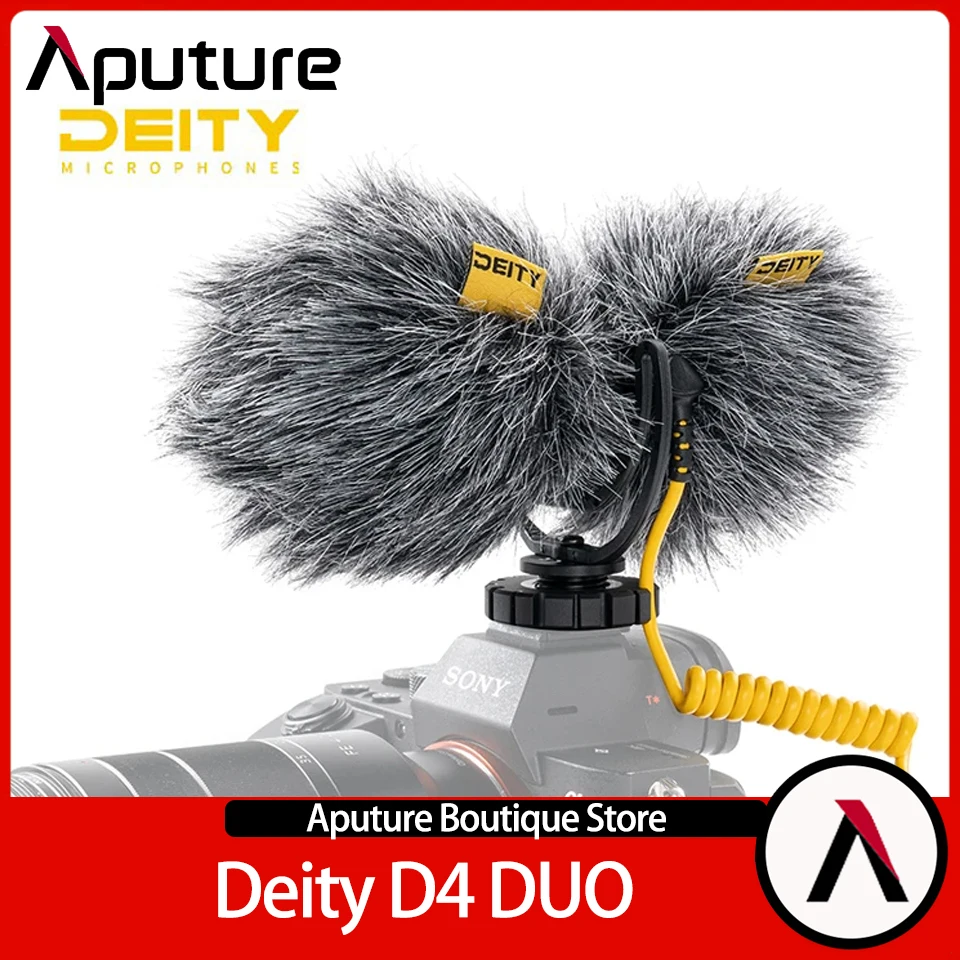 Deity V Mic D4 Duo Duable Head Cardioid Shotgun Microphone TRS 3.5MM ...