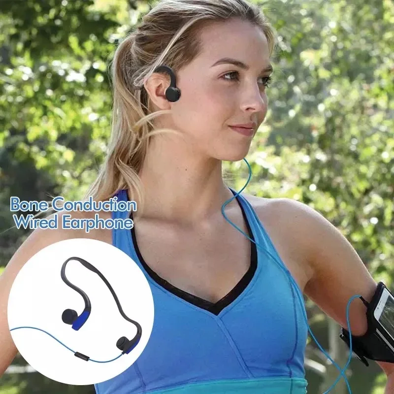 Bone-Conduction-Headphones-3-5mm-Wired-Gaming-Headset-Cycling-Running ...