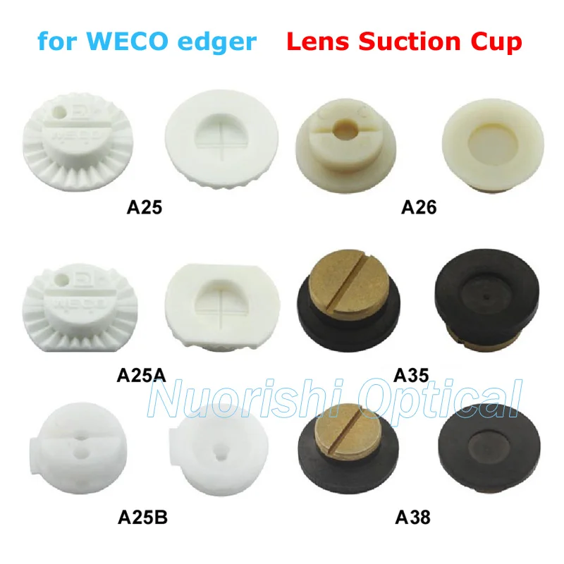 Suction Cups Lens Edger Weco | Block Lenses Suction Cup | Lens Blocking ...