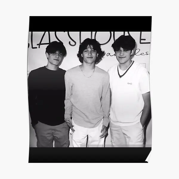 Sturniolo-Triplets-Black-And-White-Poster-Print-Wall-Painting-Picture ...
