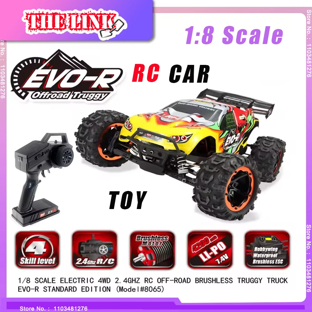 1-8-Scale-Brushless-RC-Truck-High-Speed-Hobby-Grade-RC-Car-Hits-50KM-h ...